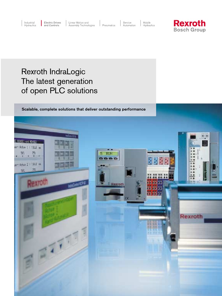 Rexroth Indralogic The Latest Generation of Open PLC Solutions | PDF ...