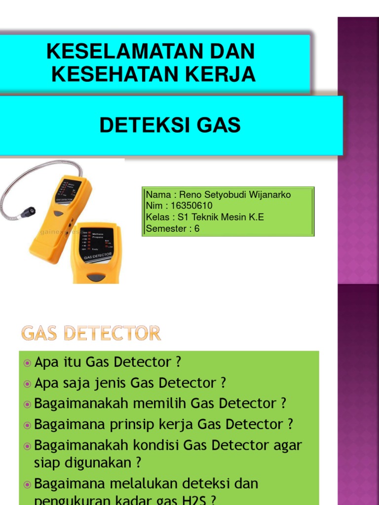 Gas-Detector Fix | PDF