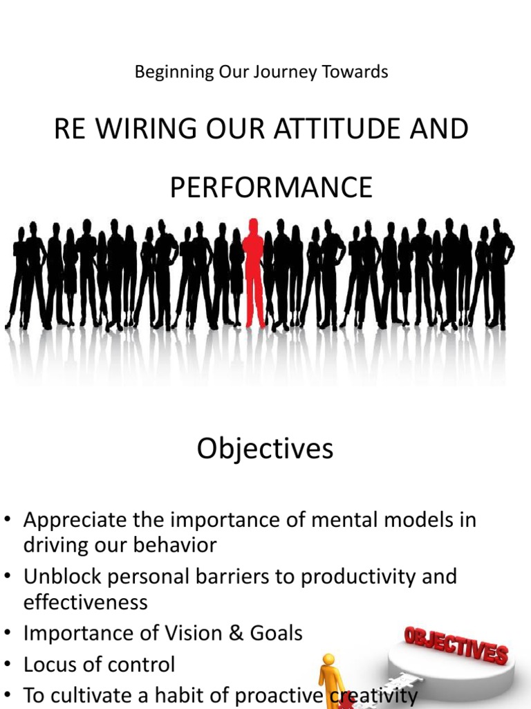 Re Wiring Our Attitude and Performance: Beginning Our Journey Towards ...