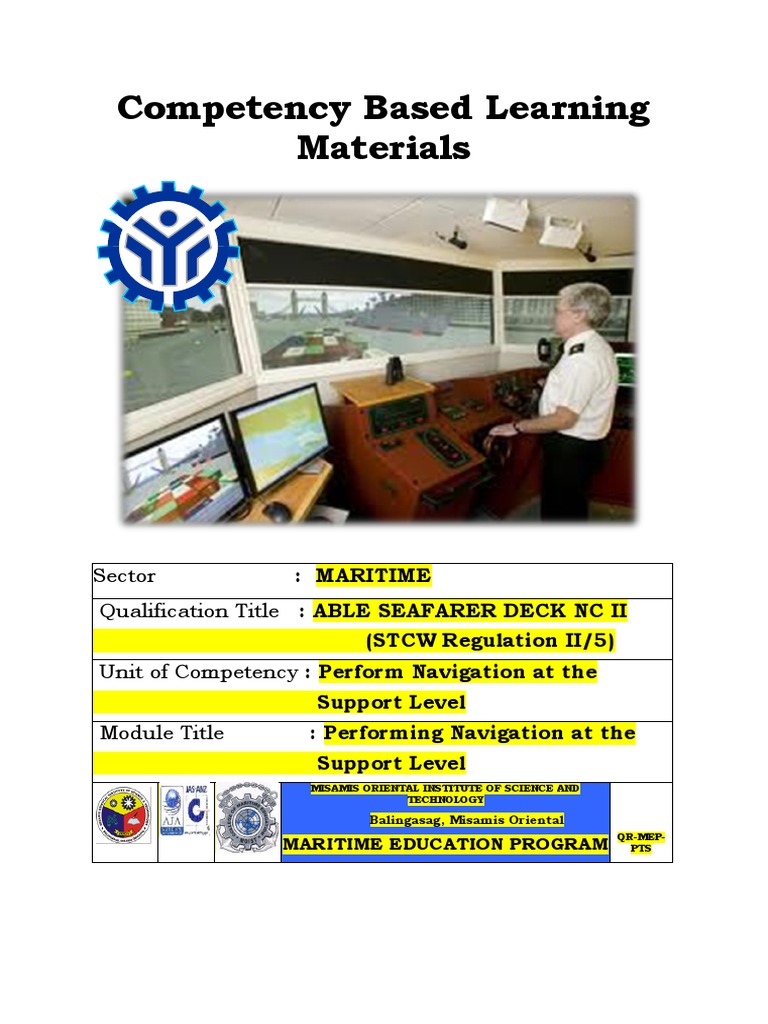 CBLM Sample | PDF | Compass | Rudder