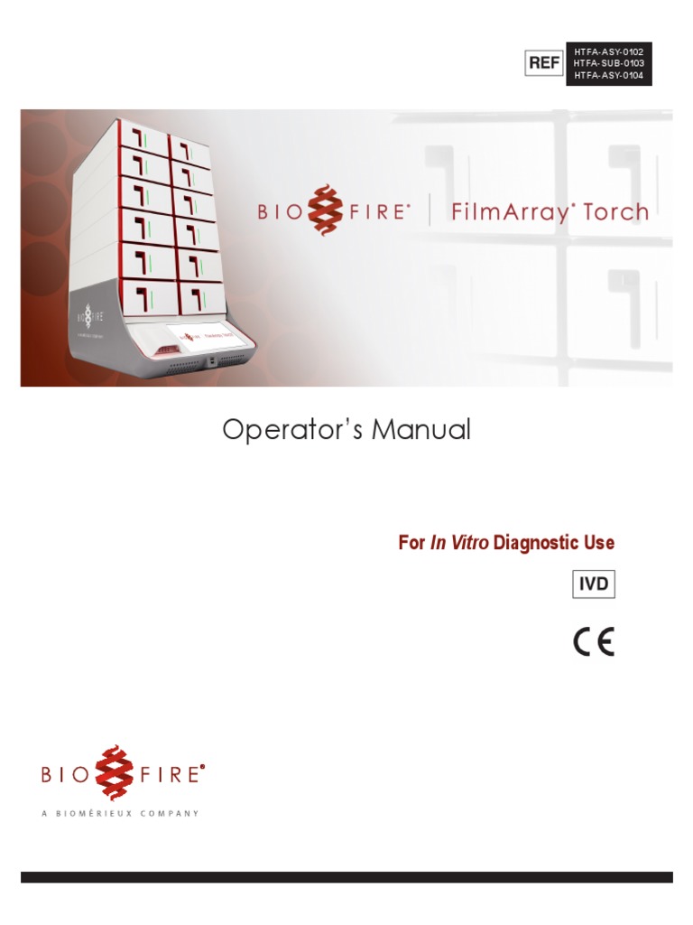 BioFire FilmArray Torch Manual | PDF | Polymerase Chain Reaction | Screw
