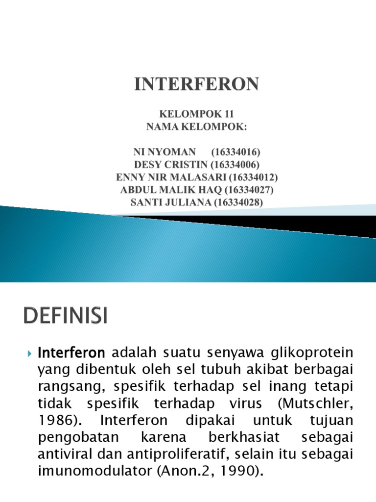 Interferon | PDF