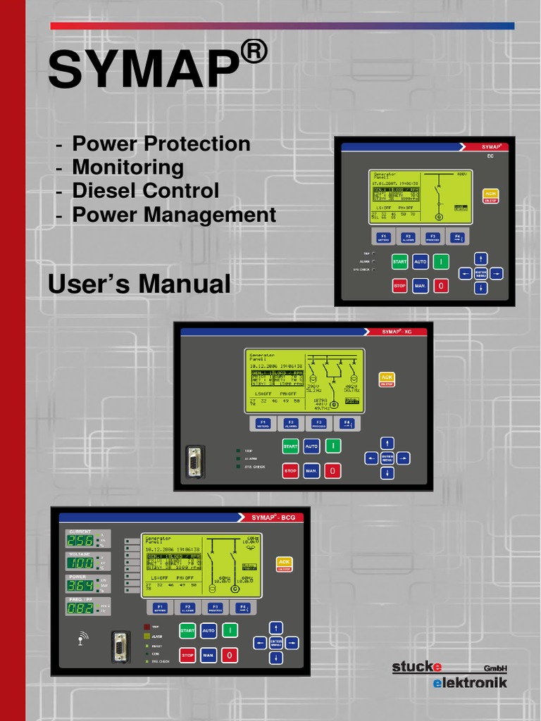 SYMAP UsersManual E PDF | PDF | Input/Output | Alternating Current