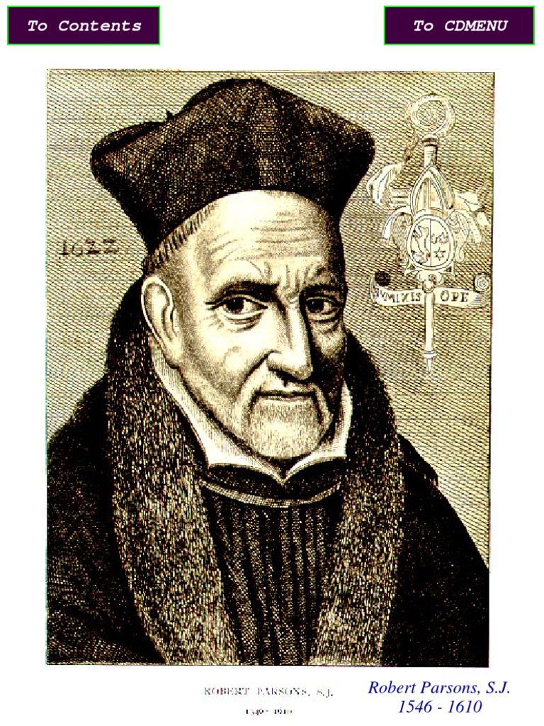 The Role of Robert Parsons in English Jesuit History | PDF | Pope ...