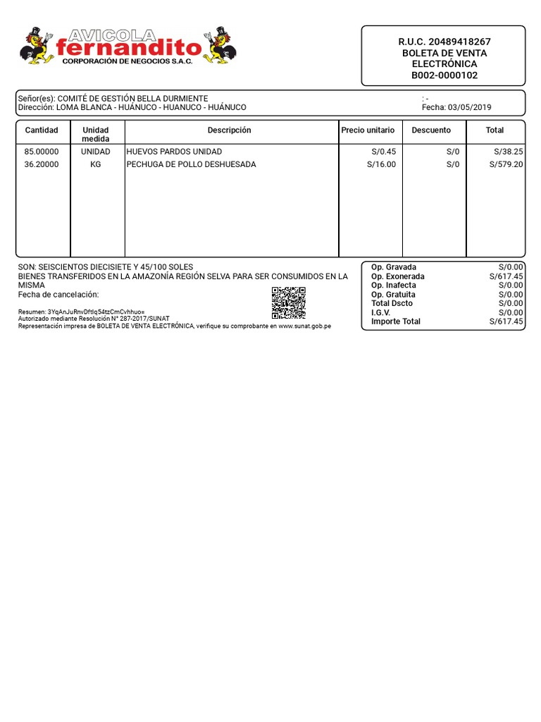 Facturacion Electronica | PDF