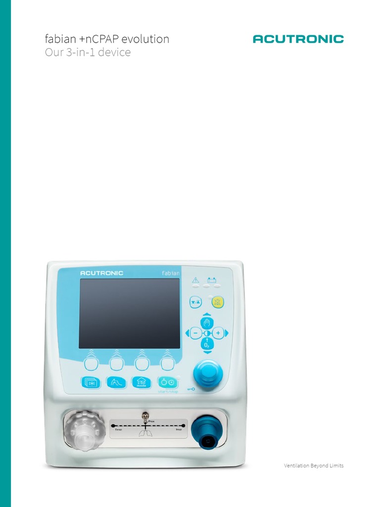 Brochure NCPAP Evolution en 180528 Low | PDF | Patient Safety ...