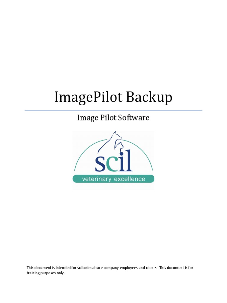 ImagePilot Backup | PDF | Backup | System Software
