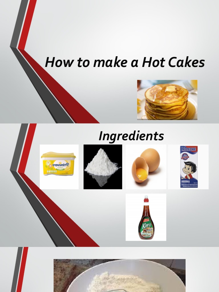 How To Make A Hot Cakes | PDF