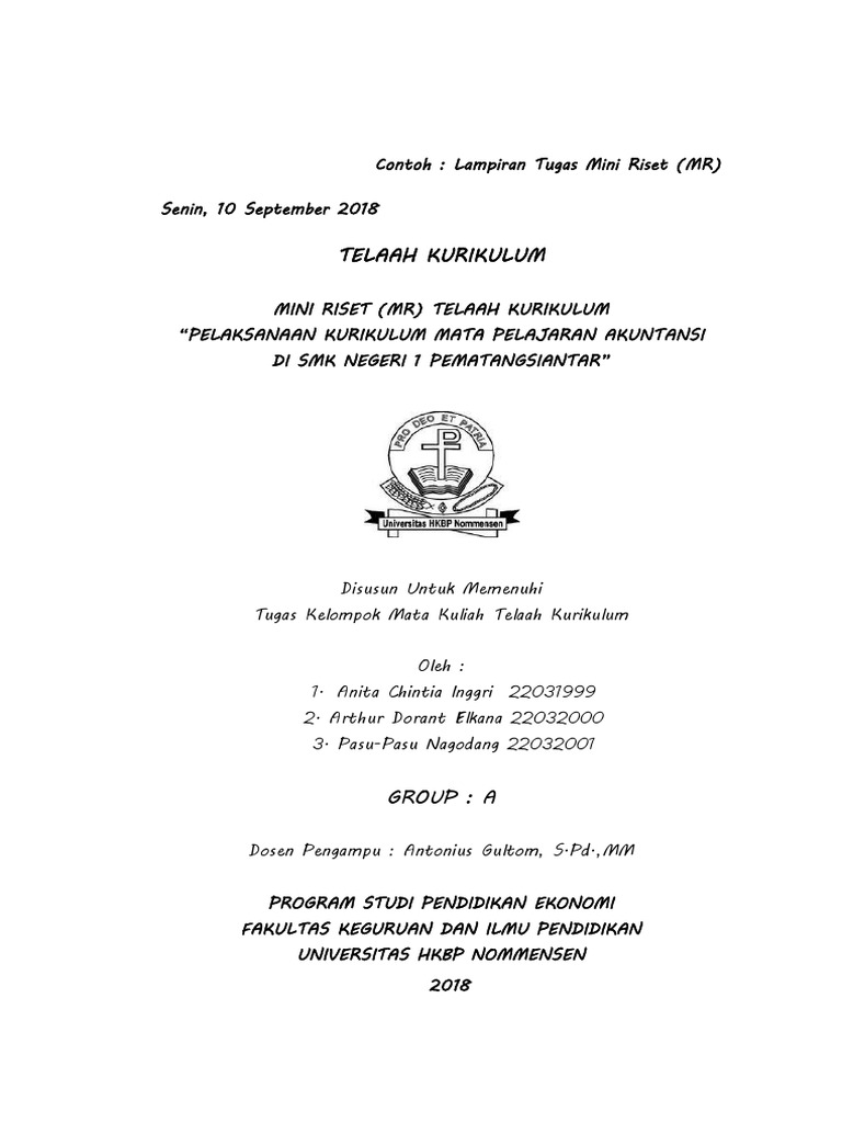 Mini Riset | PDF