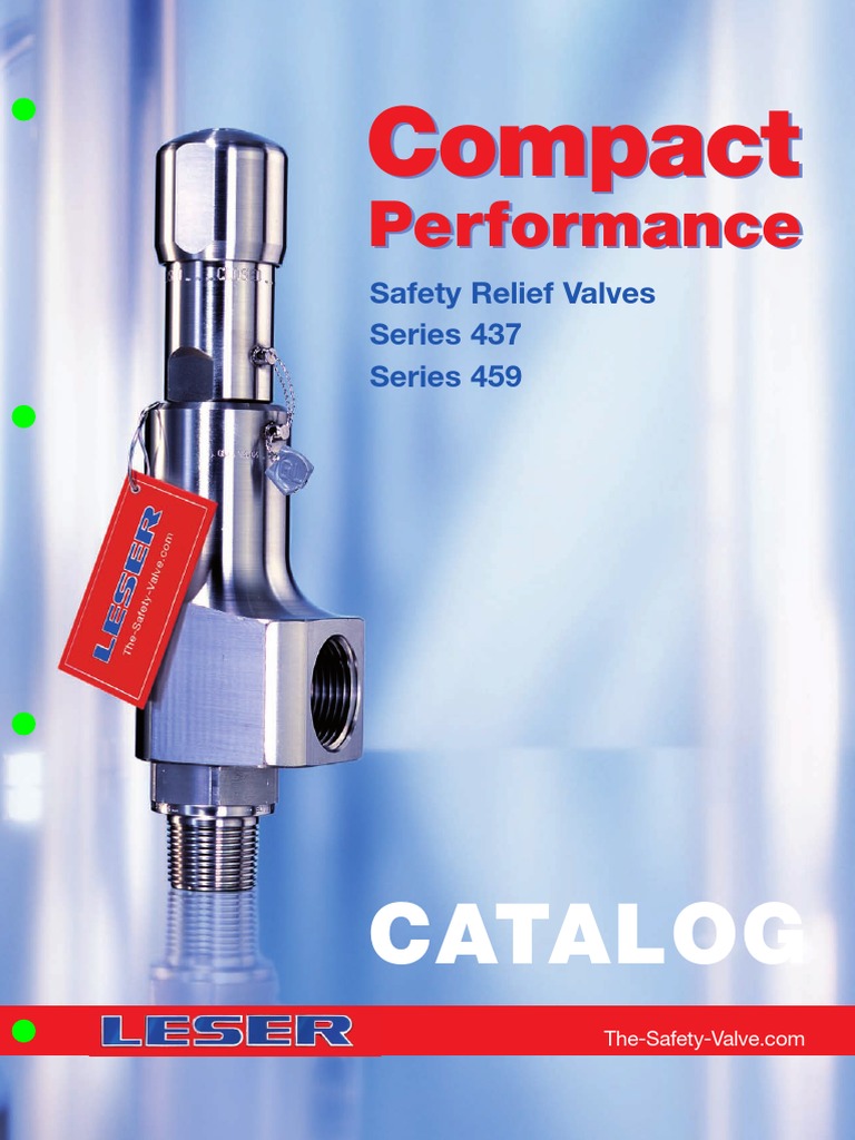 LESER PSV Catalogue | PDF | Valve | Steam