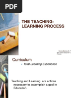Teaching Learning Process | PDF | Learning Theory (Education) | Motivation