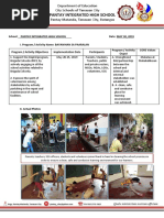 SSG Accomplishment Report | PDF | Business