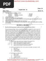 BBC English Book Class 12 PDF | PDF | Human Communication