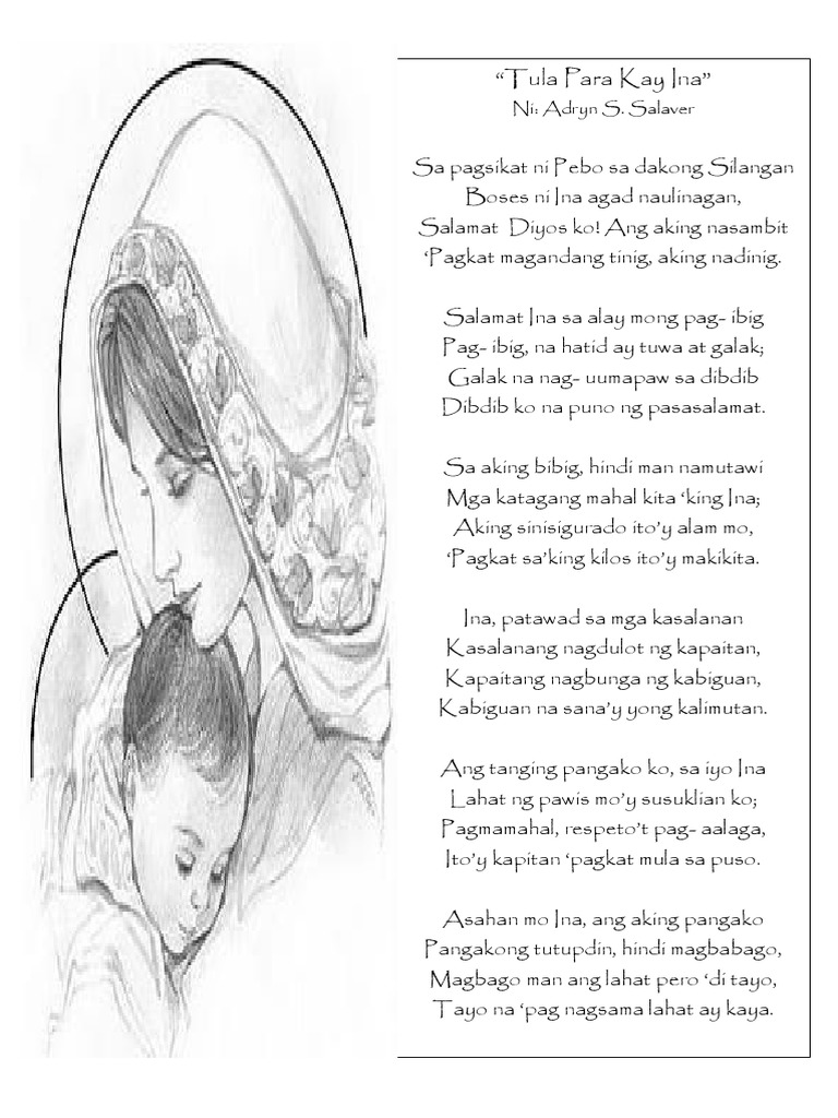 Tula para Kay Ina | PDF