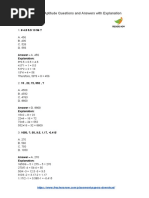 Accenture Aptitude Test Sample Paper | PDF | Fraction (Mathematics ...