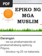 Mga Epiko Sa Pilipinas | PDF
