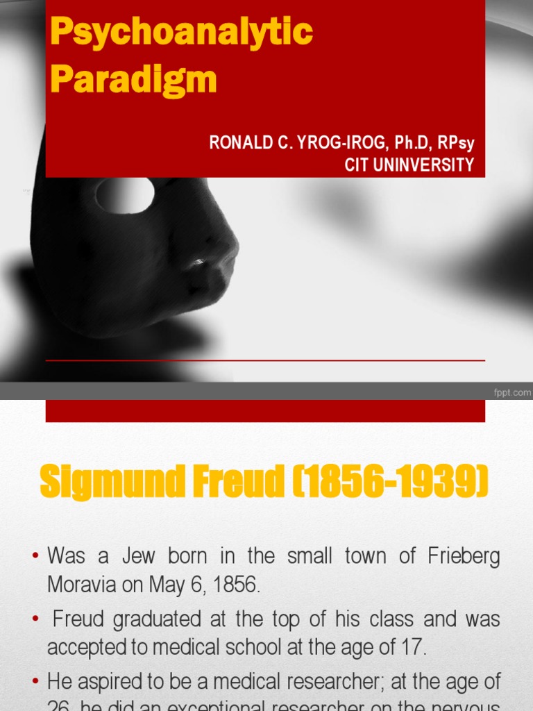 Ronald C. Yrog-Irog, PH.D, Rpsy Cit Uninversity | PDF | Id | Sigmund Freud