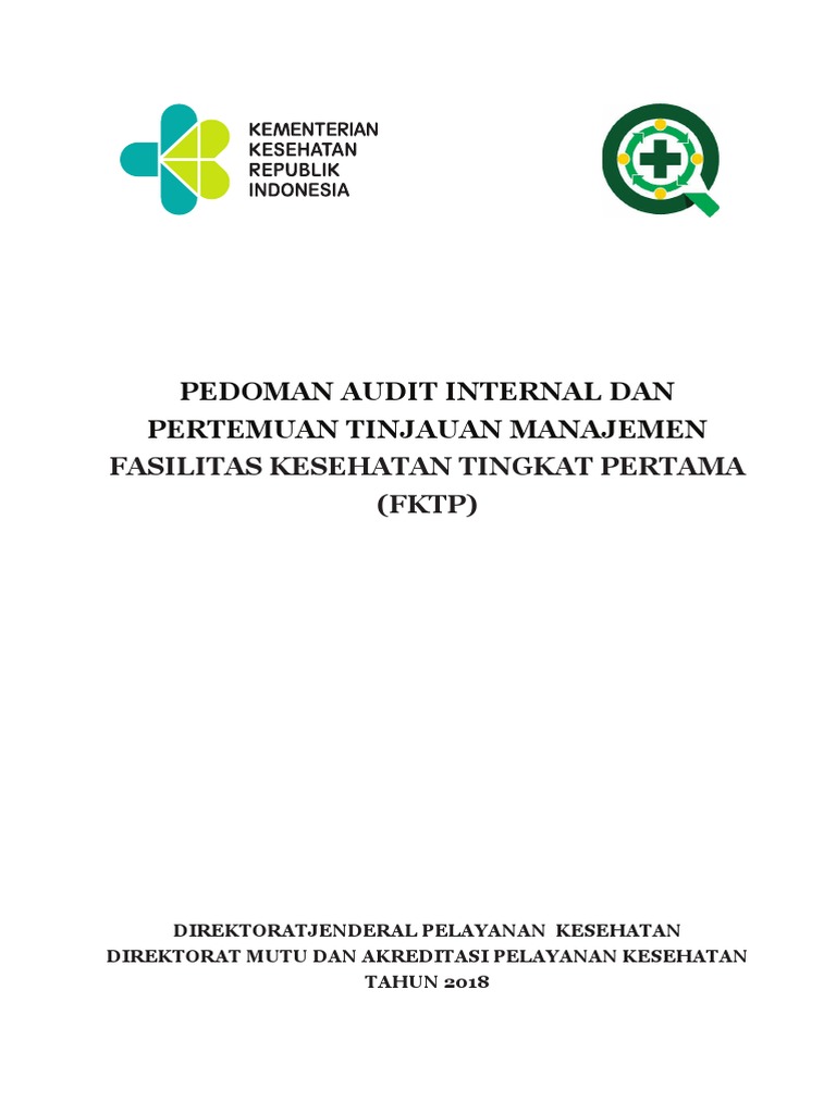 Pedoman Audit Internal Dan RTM PDF | PDF