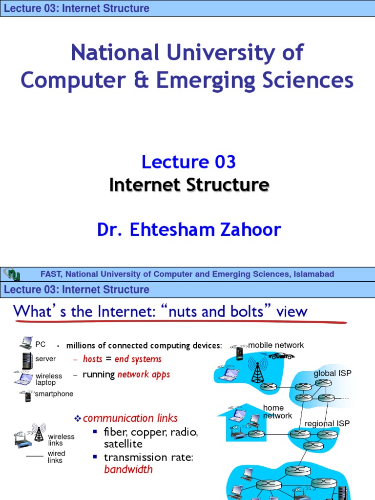 Lecture 03-Internet Structure | PDF | Internet Service Provider ...