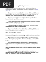 Mga Halimbawa NG PARABULA | PDF