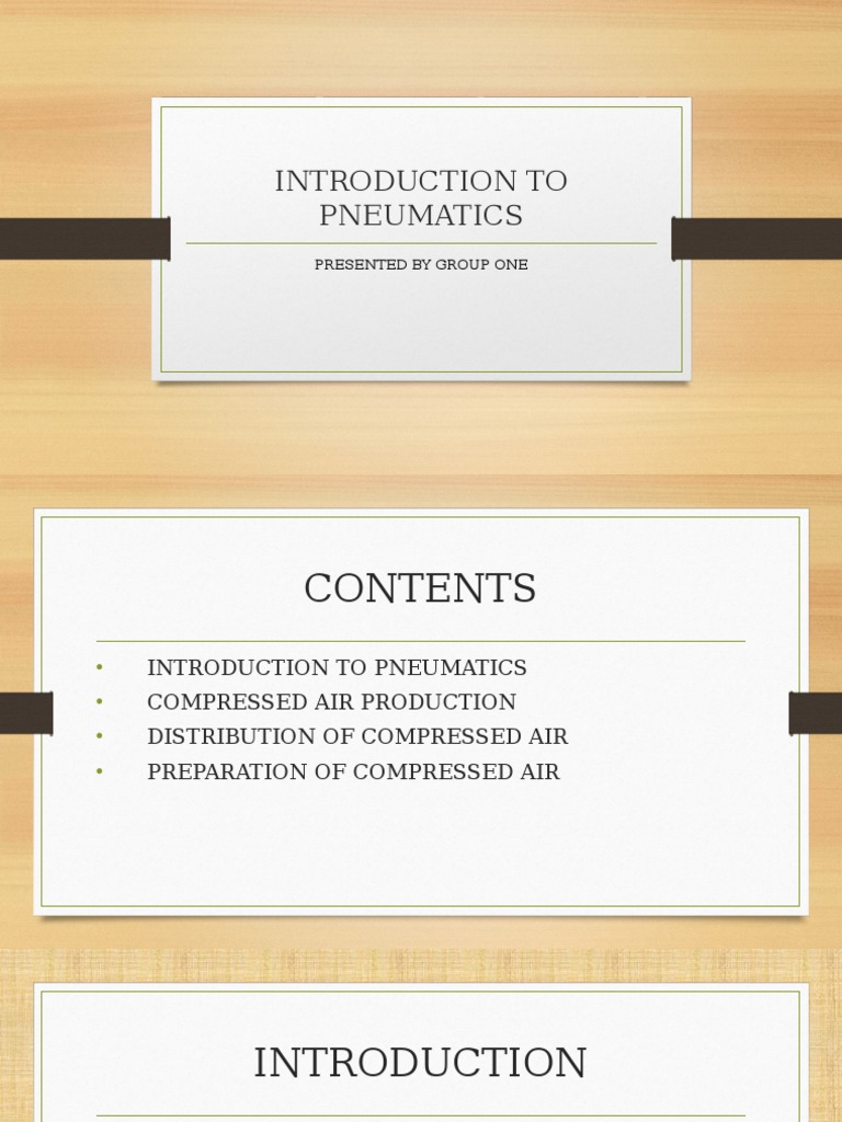Group 1 - Introduction To Pneumatics - Complete For Chapter 1 and 2 ...