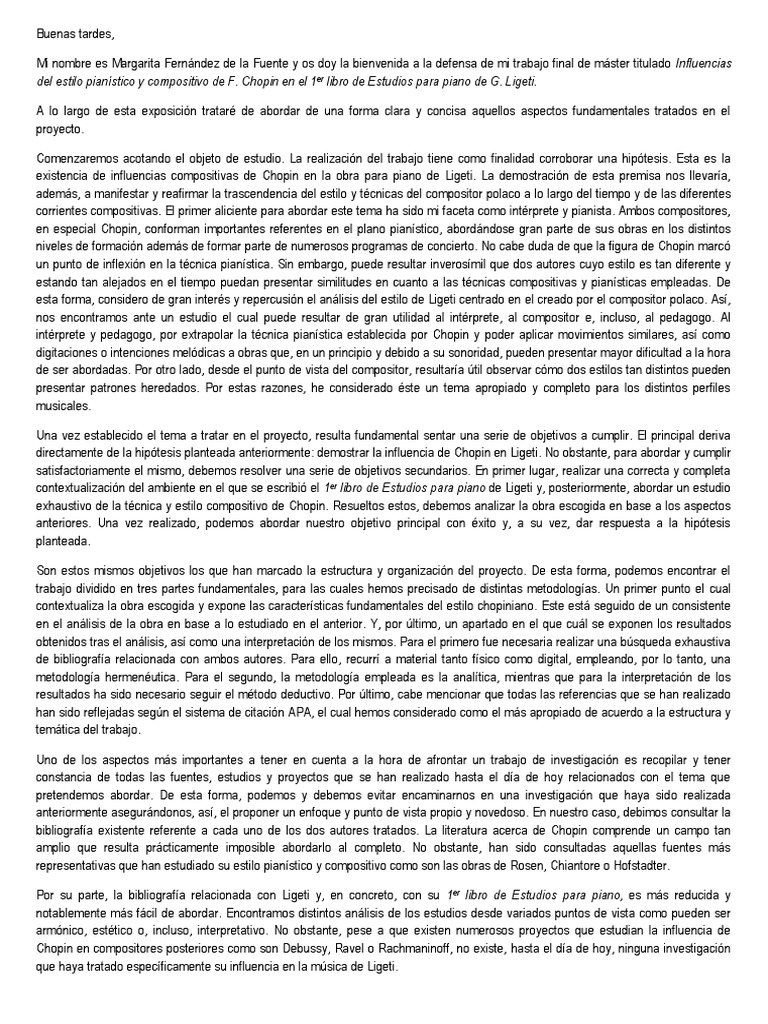 Chachi | PDF | Federico Chopin | Piano