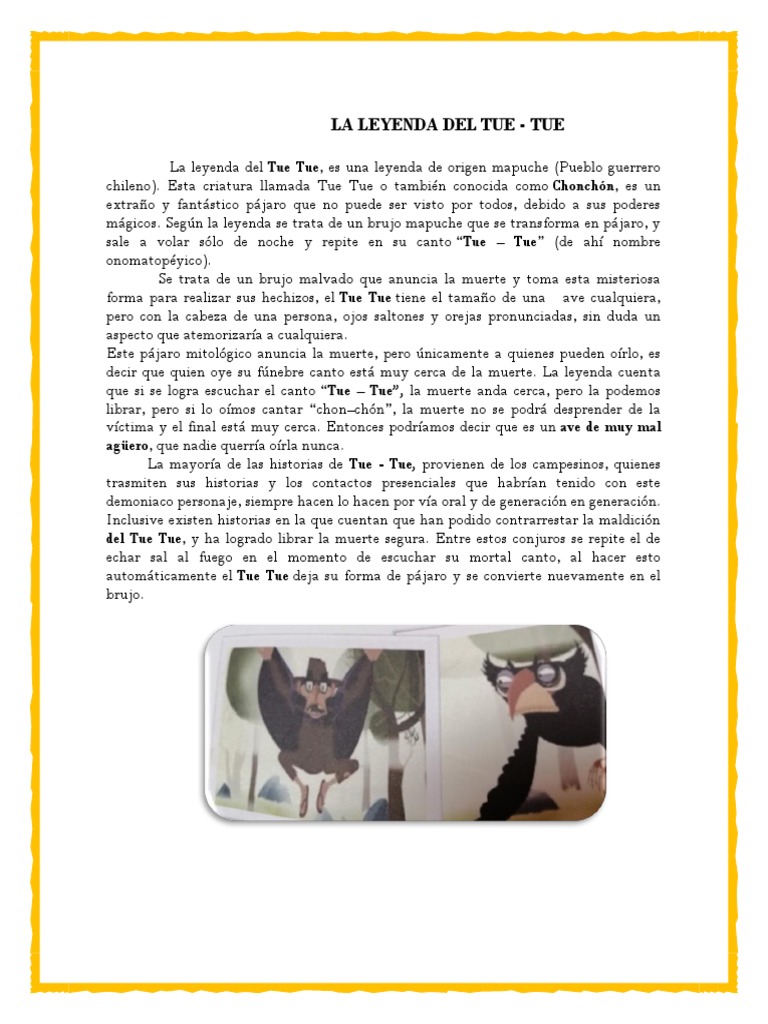 Leyenda Tue Tue | PDF