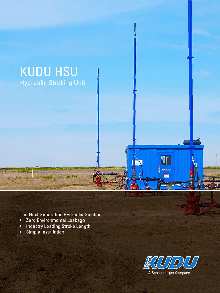 KUDU HSU Brochure | PDF | Cylinder (Engine) | Pump