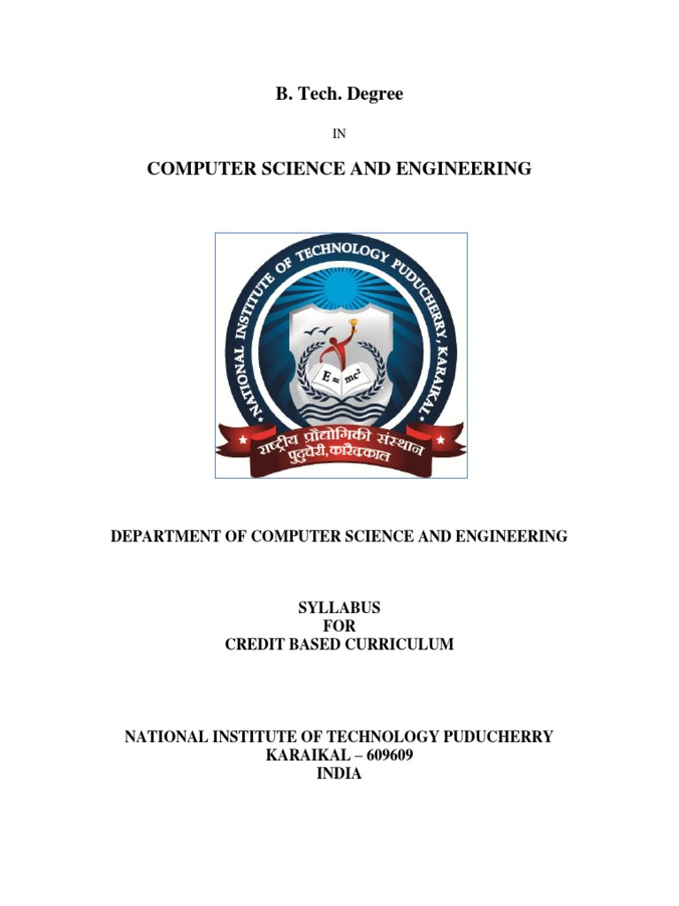 CSE Curriculum | PDF | Computer Science | Computer Programming