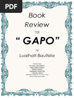 Buod - Ang Gapo Ni Lualhati Bautista | PDF