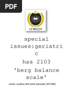 Scoring Form For Fullerton Advanced Balance (FAB) Scale: 1. Stand With ...