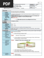 Lesson Plan in DRRR 2nd COT | PDF | Lesson Plan | Applied Psychology