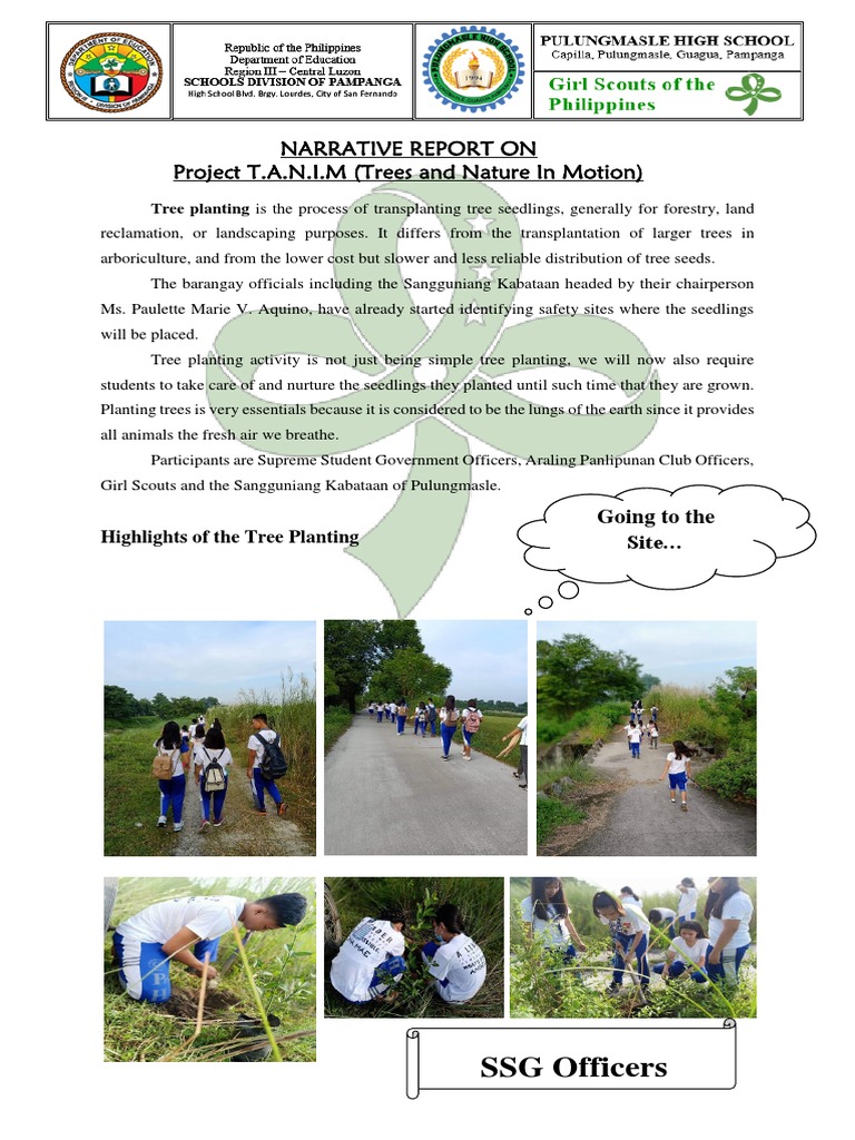 Tree Planting Narrative GSP | PDF