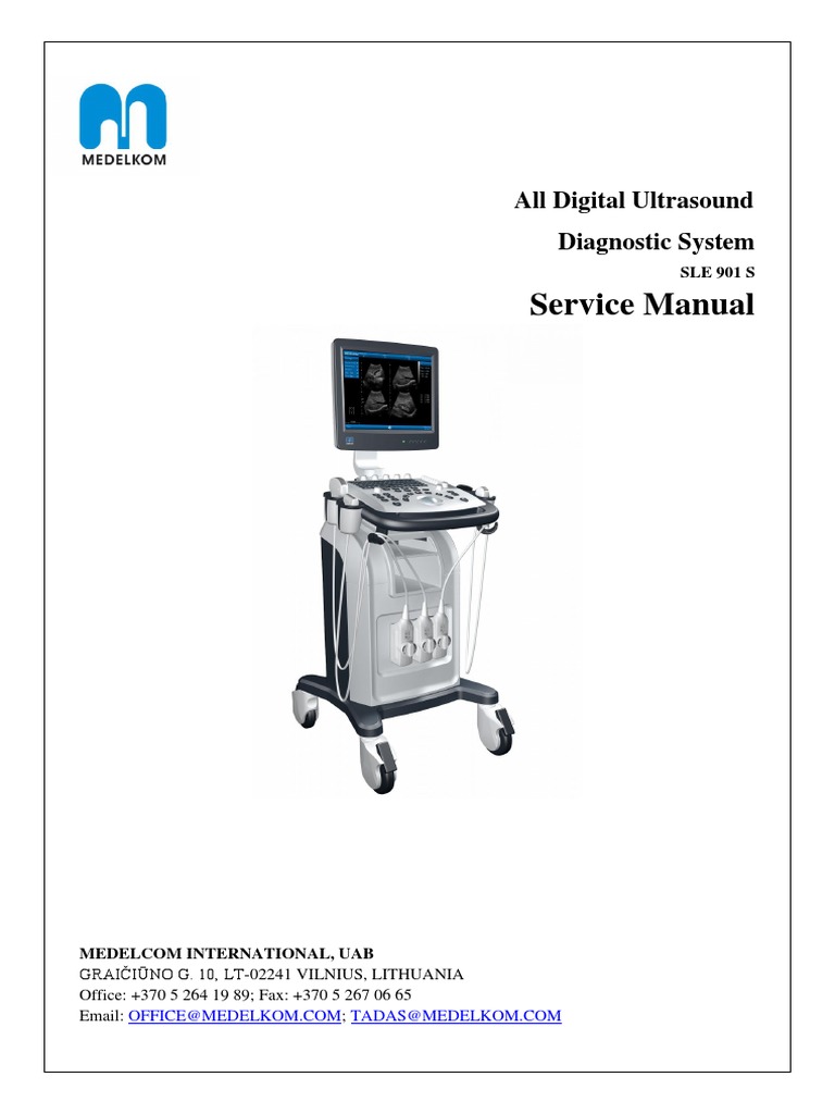 Service Manual Rev. 02 300819 | PDF | Medical Ultrasound | Electrical ...
