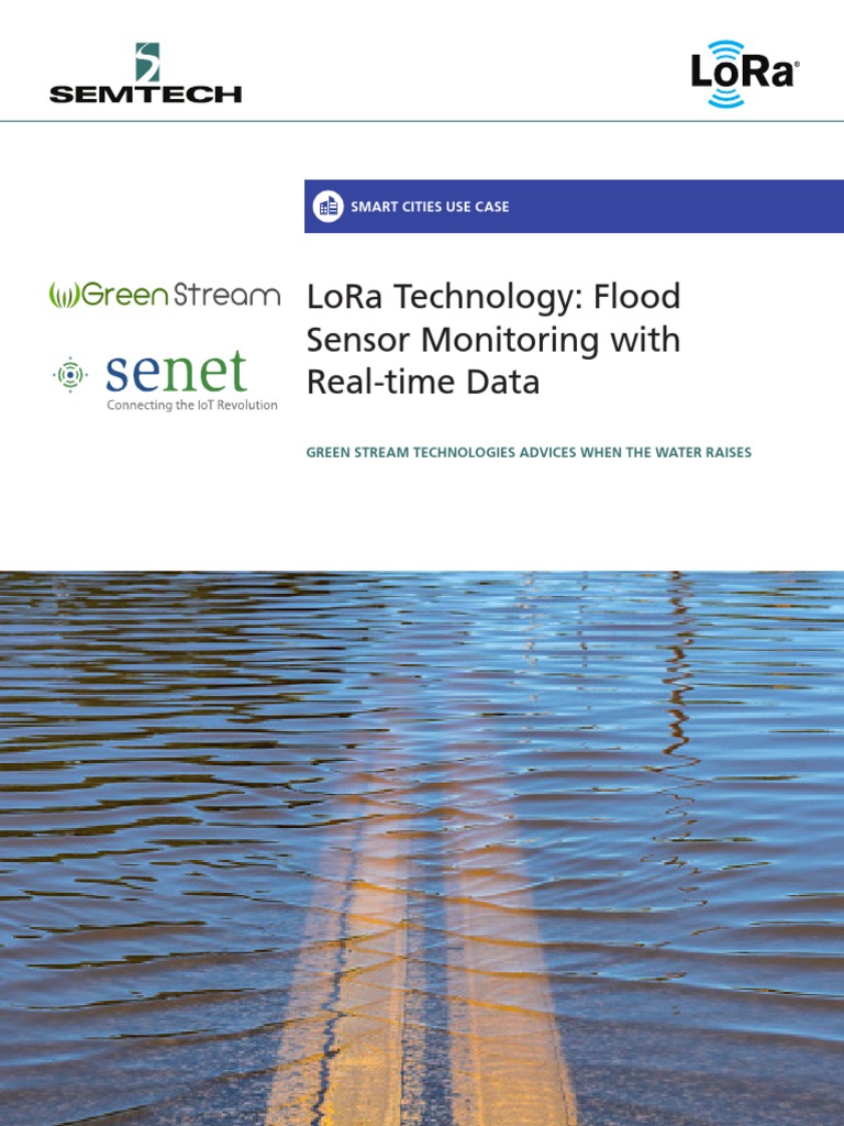 Semtech UseCase GreenStream FINAL | PDF | Internet Of Things | Flood
