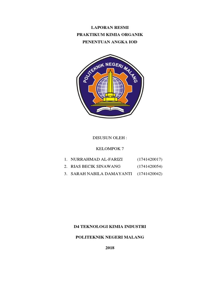 Angka Iod | PDF | Sains & Matematika