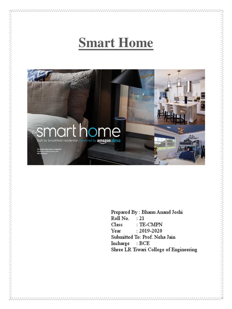 IoT-Based Smart Home Automation Guide | PDF | Home Automation | Automation