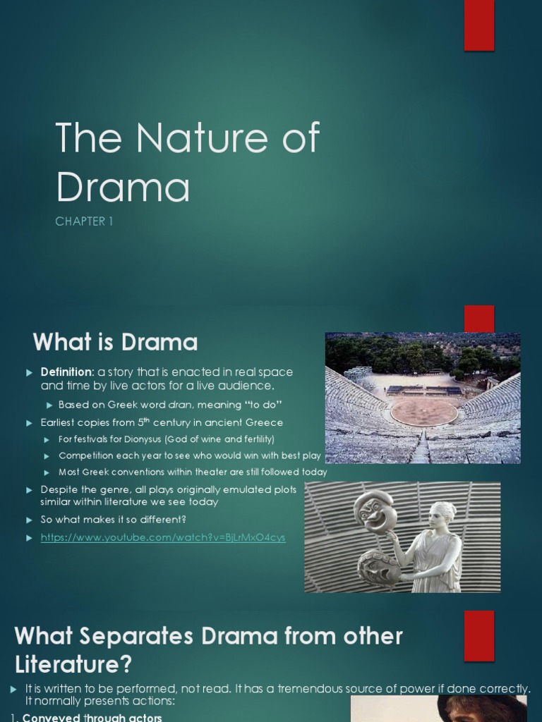 The Nature of Drama | PDF | Tragedy | Theatre