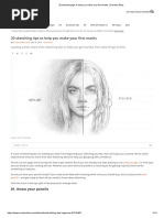Detailed Face Shading Tutorial | PDF | Drawing