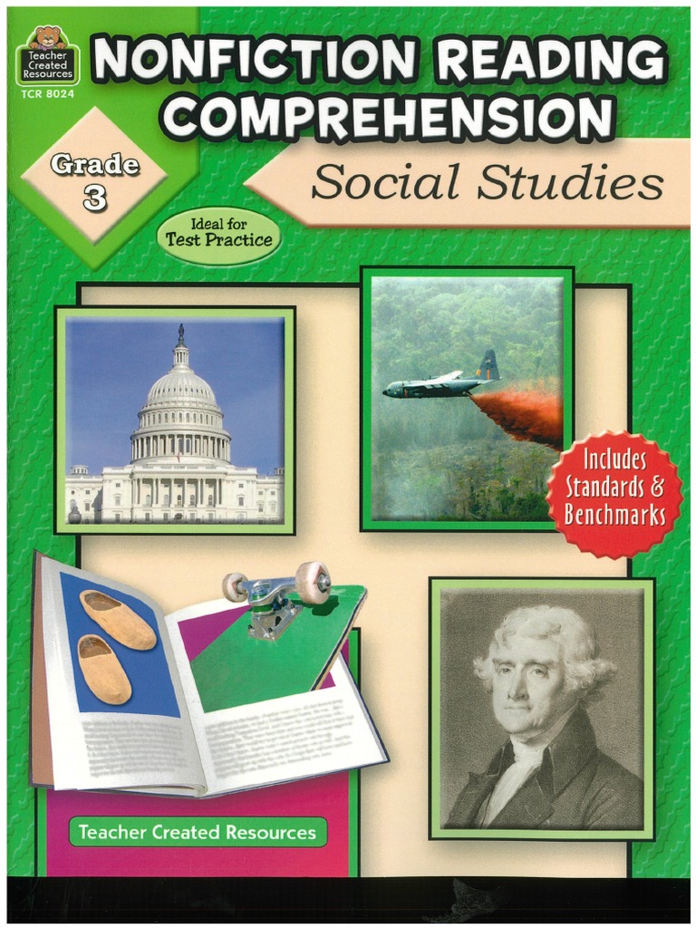 TCR 8024, Nonfiction Reading Comprehension, Gr.3, Answer Key | PDF