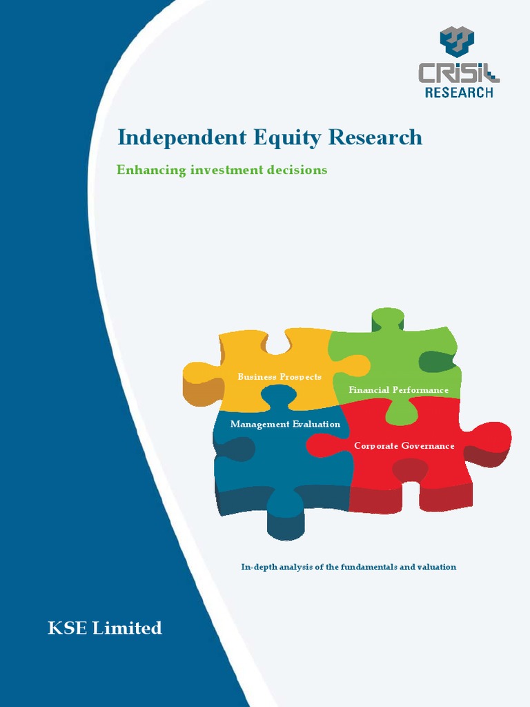 Independent Equity Research: KSE Limited | PDF | Valuation (Finance ...