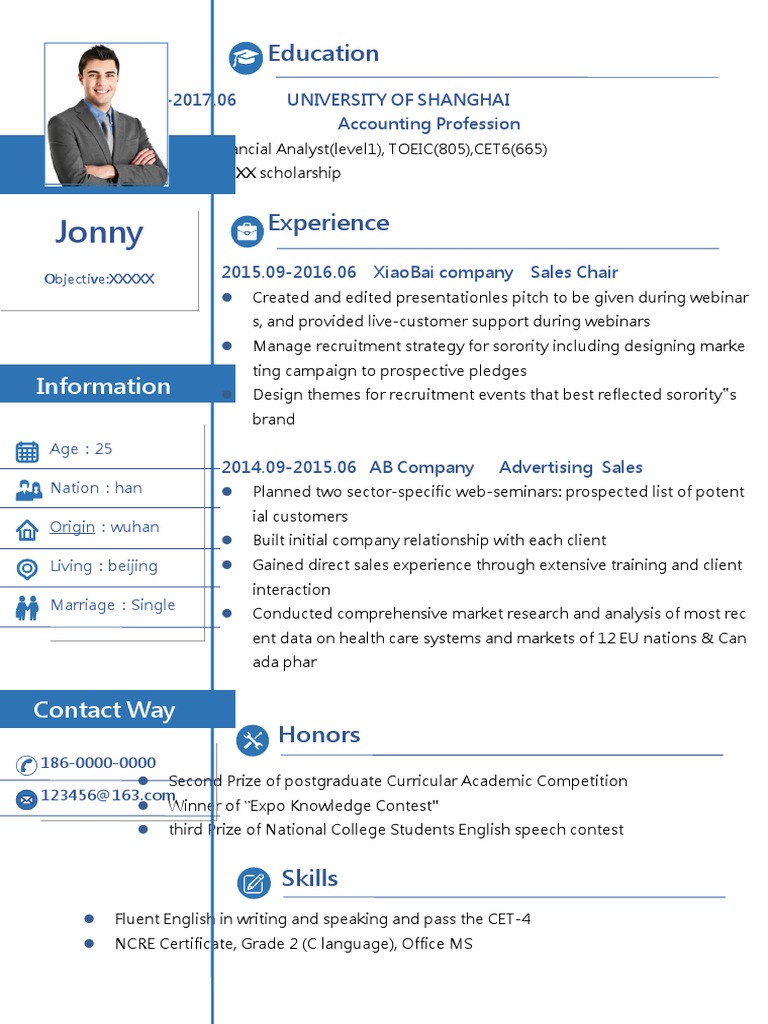 CV Template 2 | PDF