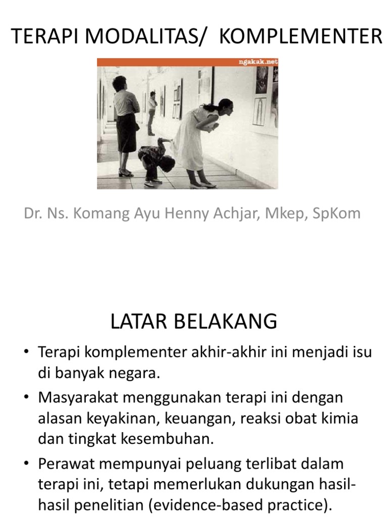 Terapi Modalitas | PDF