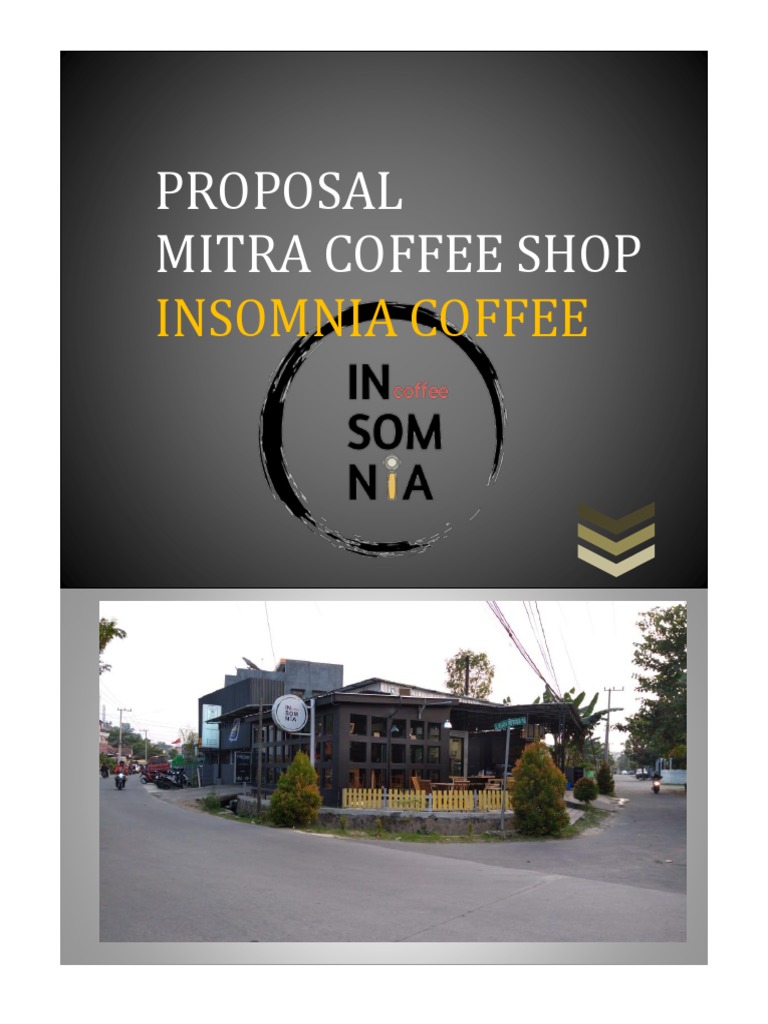 Proposal KOPI SHOP | PDF