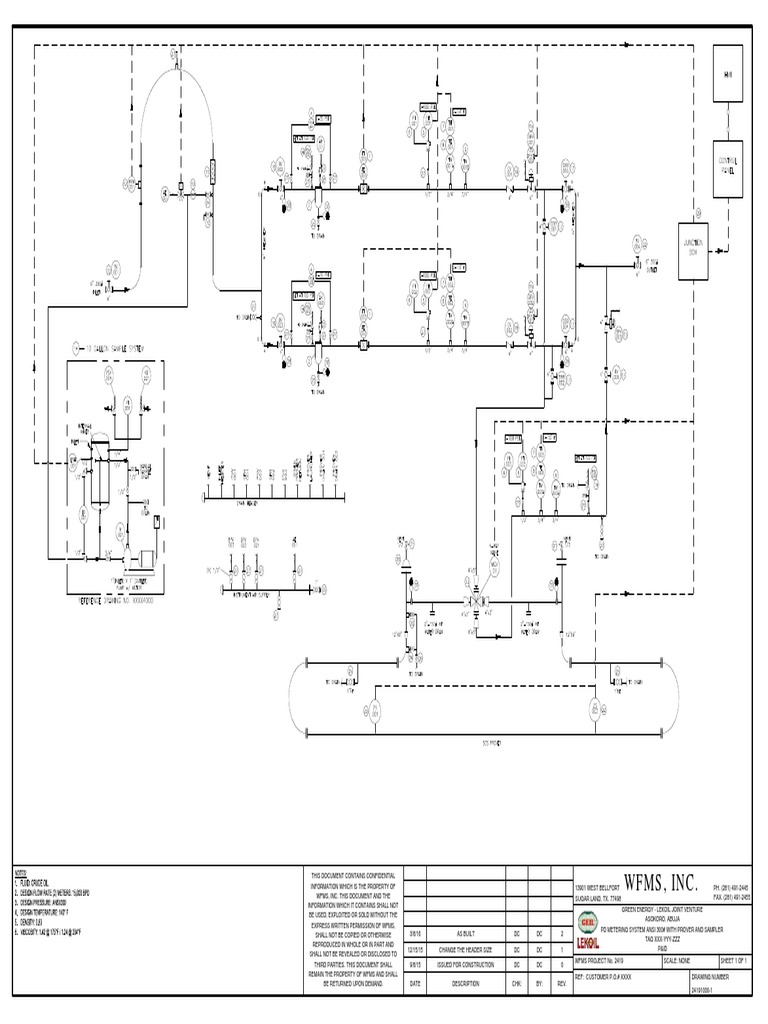 24191000-1, LACT Unit As Built | PDF | Valve | Gas Technologies