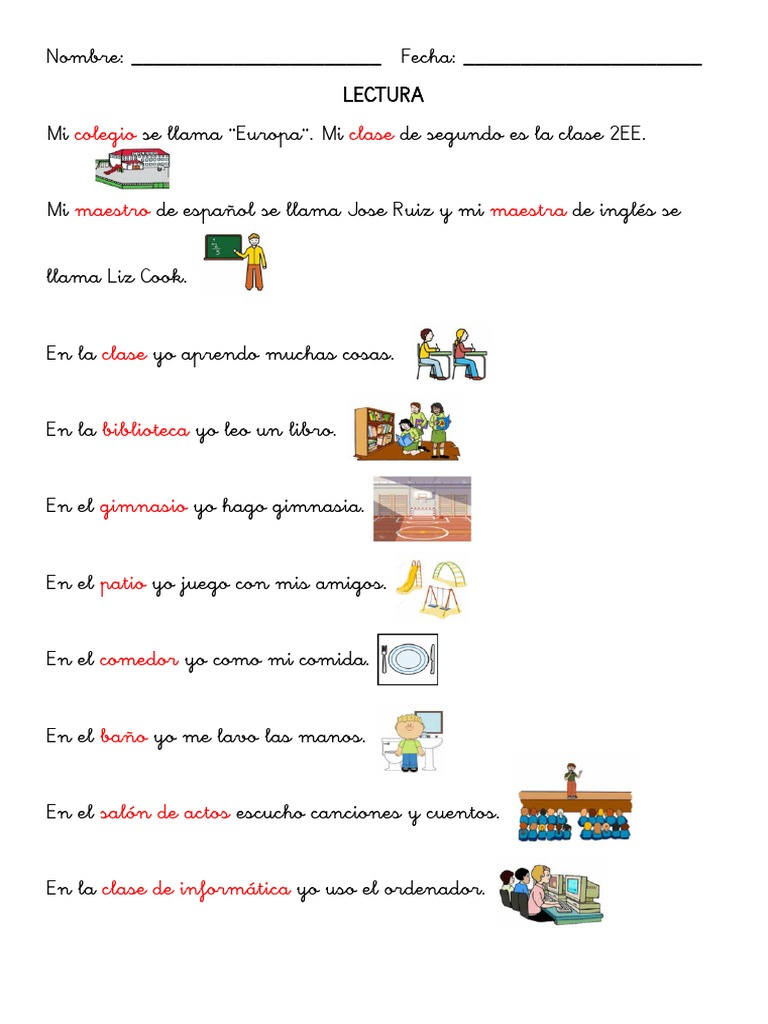 Cuento de Aniversario Escolar | PDF