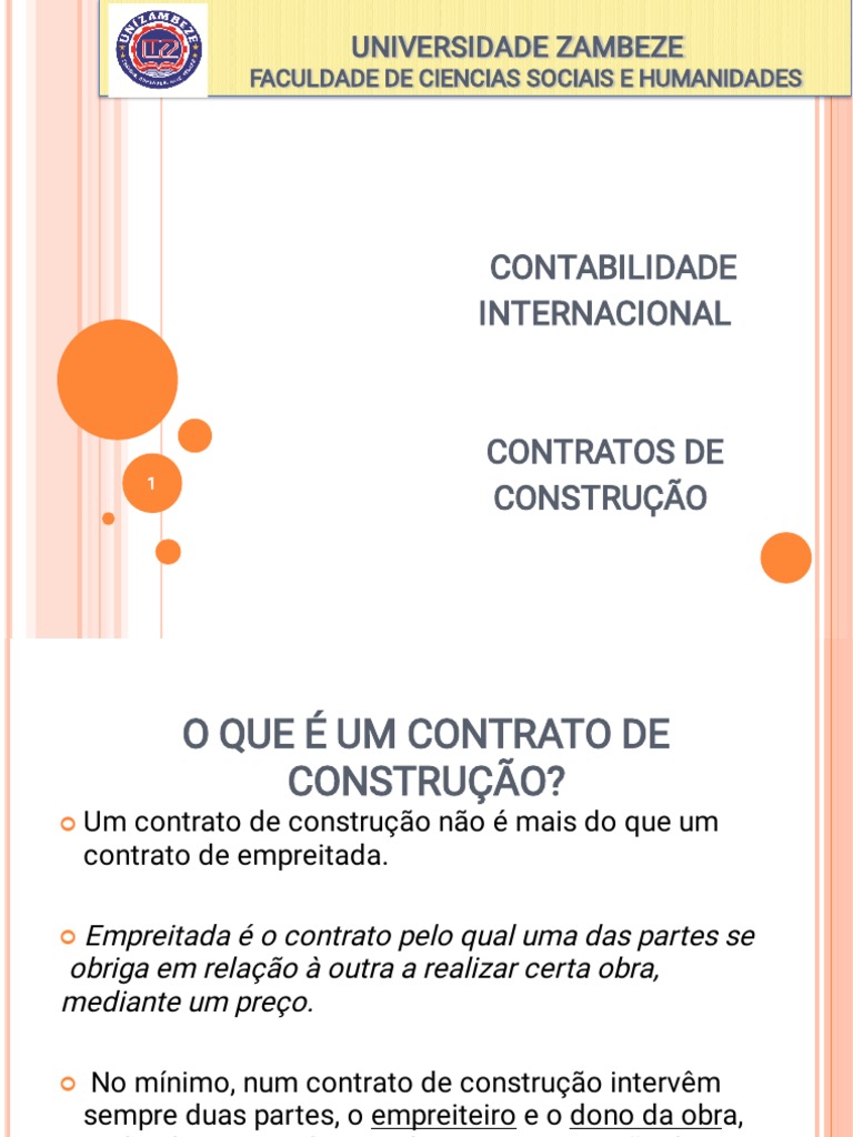 Contratos de Construcao | PDF | Empreiteiro geral | Despesa