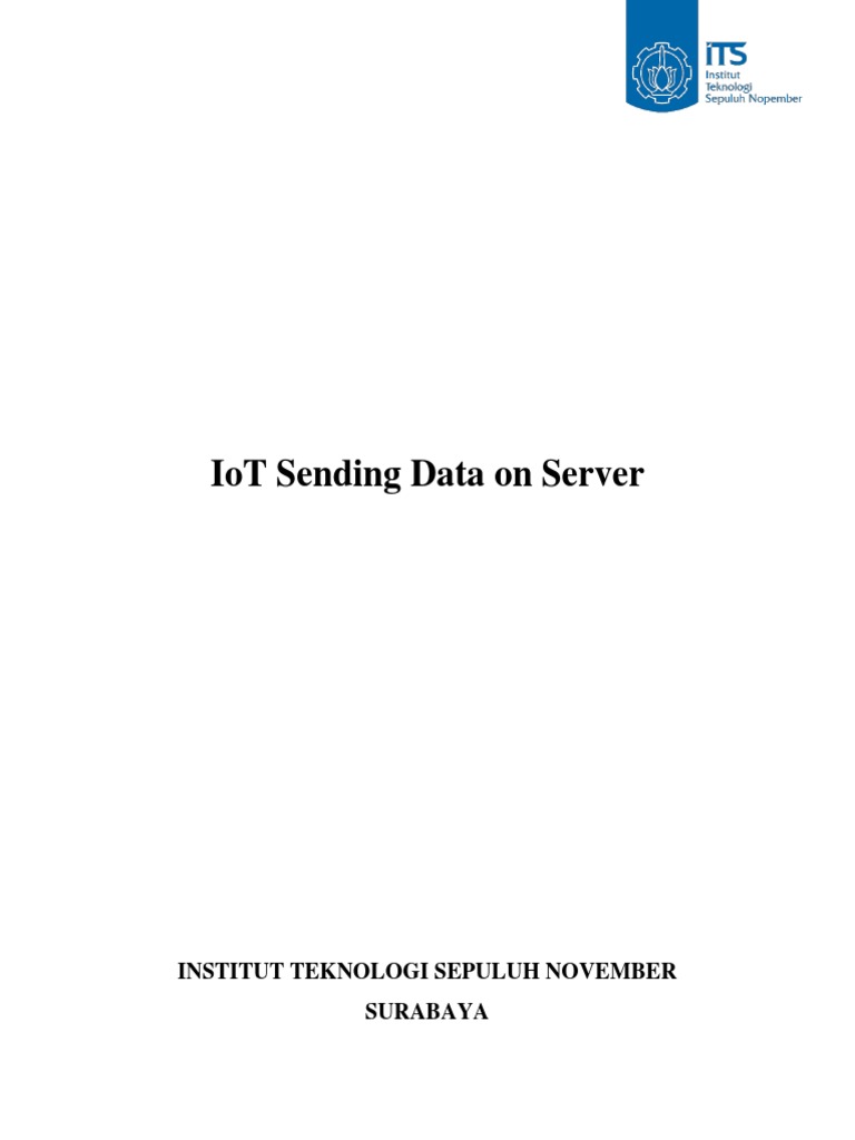 IoT Sending Data To Server | PDF | Hypertext Transfer Protocol | Php