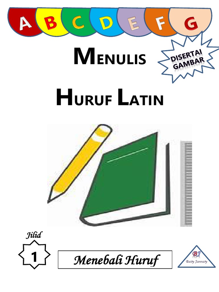 Belajar Menulis Huruf Latin - 1 | PDF