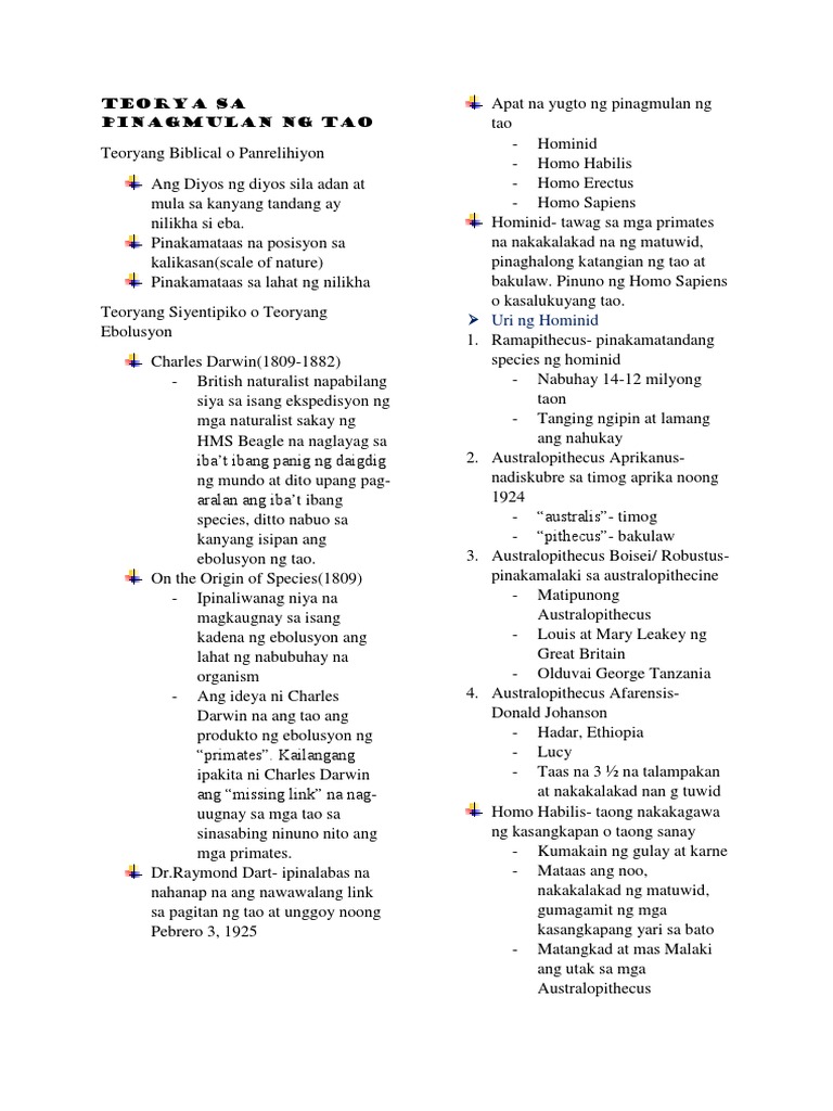 Ap 7 Reviewer 2nd quarter